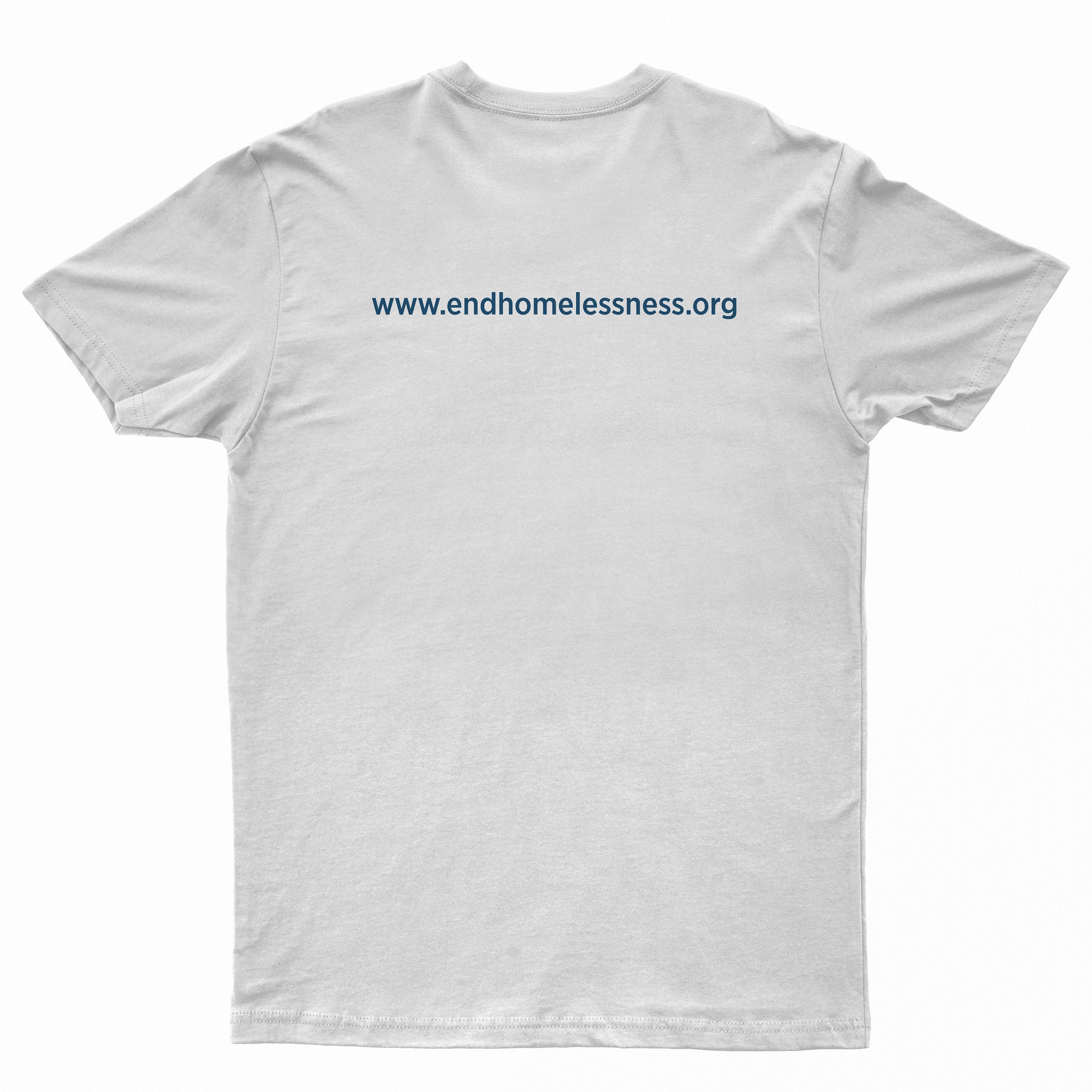 End Homelessness T-Shirt - White – National Alliance to End Homelessness